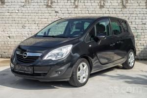 Black Opel Meriva 2012 in Liepaja, with an engine capacity of 1.30 L and mileage of 311 thousand km for 3300 €, photo  on AUTOMOTO.COM.LV