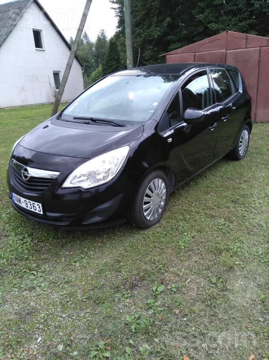 Melns Opel Meriva 2012 Liepāja, ar dzinēja tilpumu 1.70 L un nobraukumu 218 tūkst. km par 3850 €, foto 1 vietnē AUTOMOTO.COM.LV