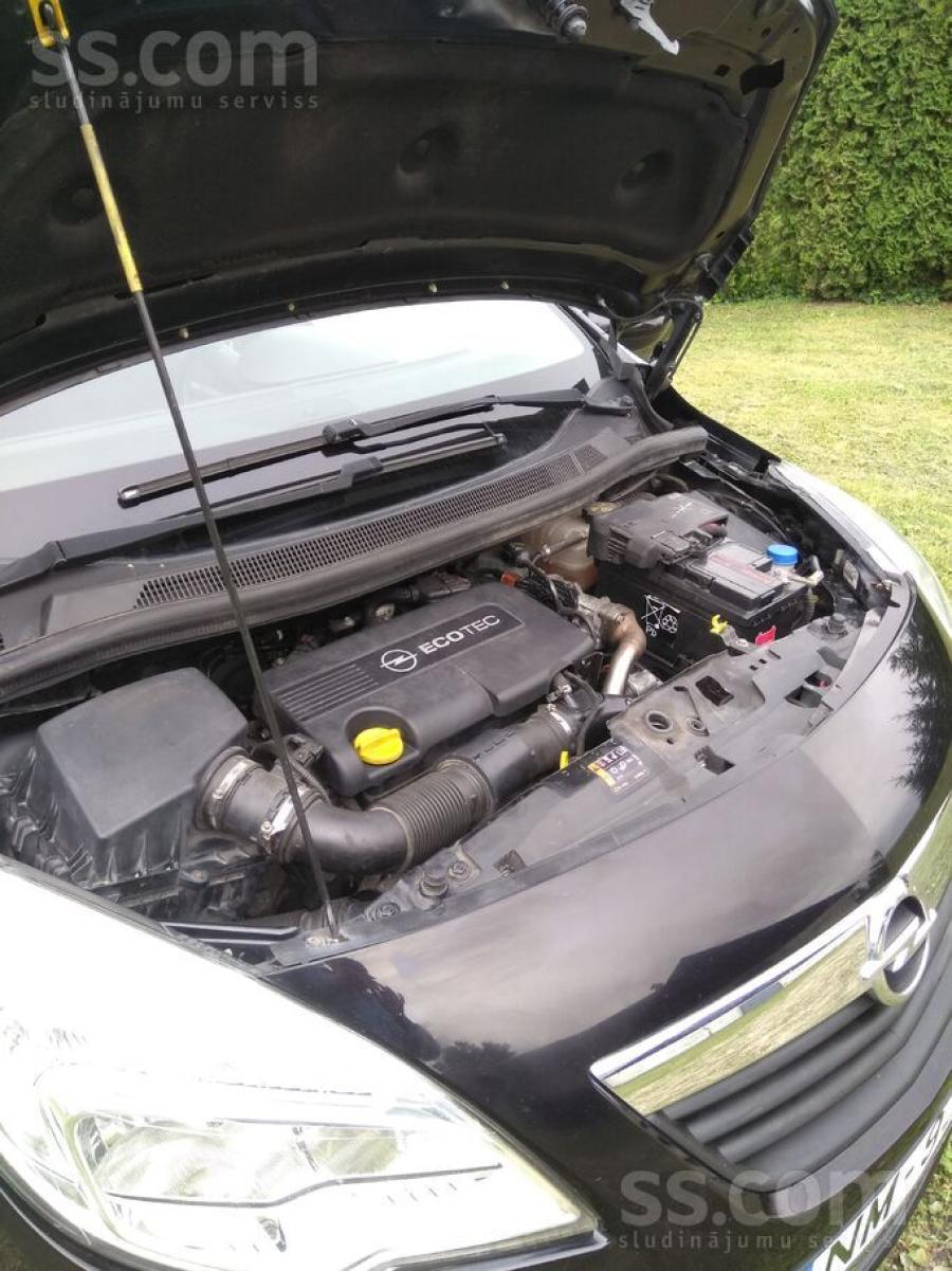 Melns Opel Meriva 2012 Liepāja, ar dzinēja tilpumu 1.70 L un nobraukumu 218 tūkst. km par 3850 €, foto 4 vietnē AUTOMOTO.COM.LV
