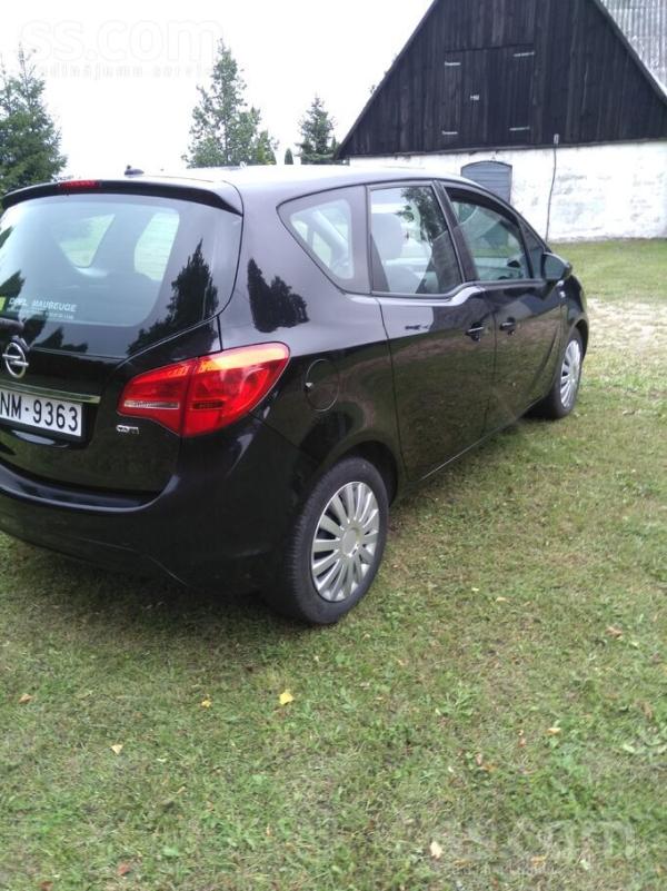 Melns Opel Meriva 2012 Liepāja, ar dzinēja tilpumu 1.70 L un nobraukumu 218 tūkst. km par 3850 €, foto 5 vietnē AUTOMOTO.COM.LV