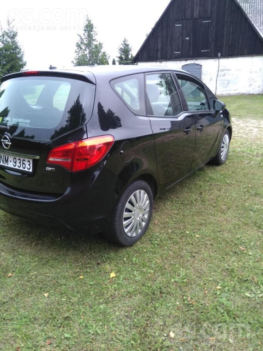 Melns Opel Meriva 2012 Liepāja, ar dzinēja tilpumu 1.70 L un nobraukumu 218 tūkst. km par 3850 €, foto 5 vietnē AUTOMOTO.COM.LV