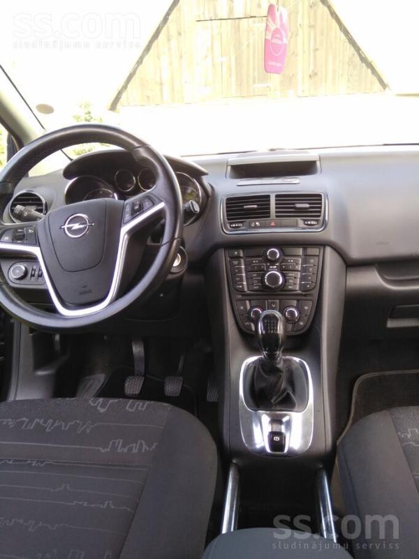 Melns Opel Meriva 2012 Liepāja, ar dzinēja tilpumu 1.70 L un nobraukumu 218 tūkst. km par 3850 €, foto 6 vietnē AUTOMOTO.COM.LV