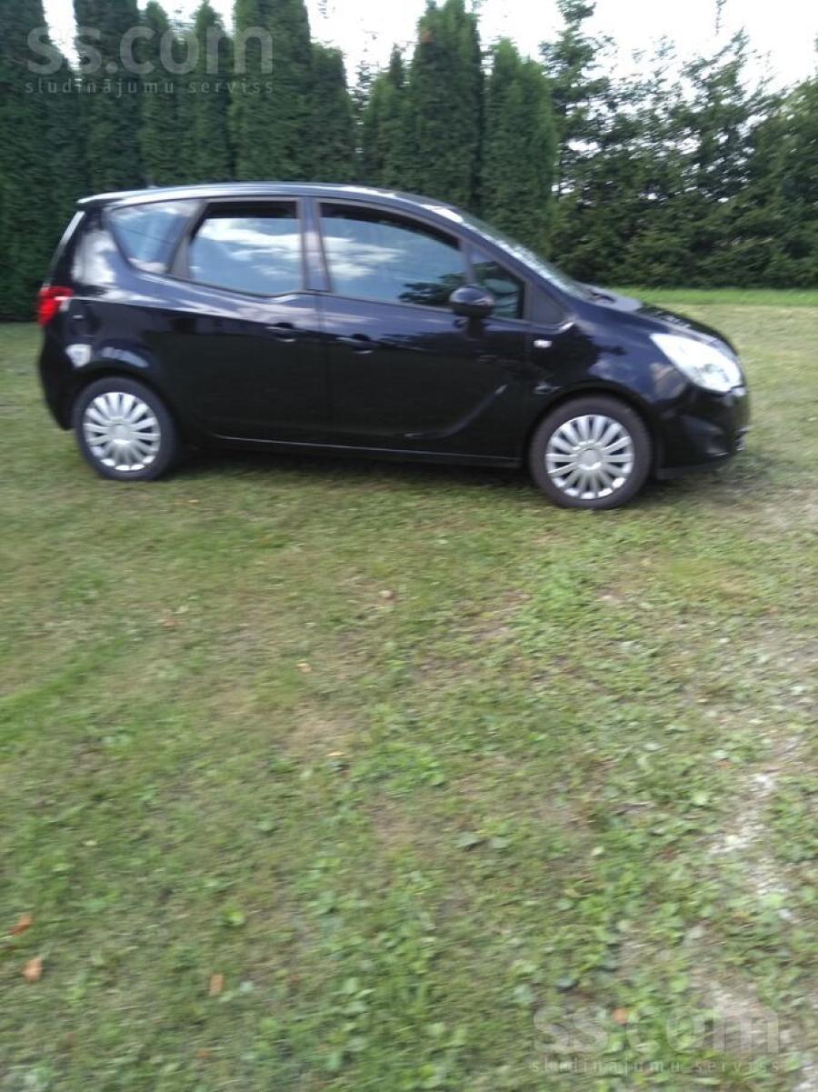 Melns Opel Meriva 2012 Liepāja, ar dzinēja tilpumu 1.70 L un nobraukumu 218 tūkst. km par 3850 €, foto 9 vietnē AUTOMOTO.COM.LV