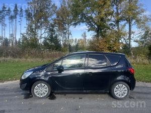 Black Opel Meriva 2012 in Aluksne, with an engine capacity of 1.20 L and mileage of 0 thousand km for 1490 €, photo 11 on AUTOMOTO.COM.LV