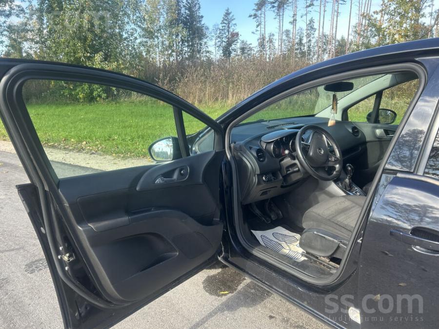 Black Opel Meriva 2012 in Aluksne, with an engine capacity of 1.20 L and mileage of 0 thousand km for 1490 €, photo 12 on AUTOMOTO.COM.LV