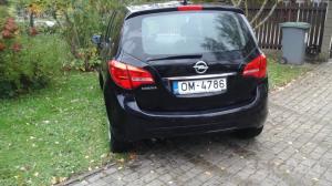 Black Opel Meriva 2012 in Ogre, with an engine capacity of 1.40 L and mileage of 191 thousand km for 4250 €, photo 10 on AUTOMOTO.COM.LV