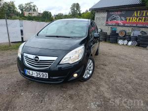 Melns Opel Meriva 2013 Rēzekne, ar dzinēja tilpumu 1.70 L un nobraukumu 248 tūkst. km par 3850 €, foto  vietnē AUTOMOTO.COM.LV