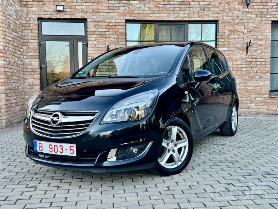 Black Opel Meriva 2014 in Jelgava, with an engine capacity of 1.60 L and mileage of 0 thousand km for 1400 €, photo 1 on AUTOMOTO.COM.LV