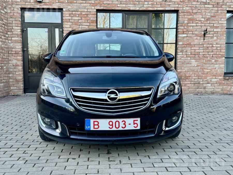 Black Opel Meriva 2014 in Jelgava, with an engine capacity of 1.60 L and mileage of 0 thousand km for 1400 €, photo 3 on AUTOMOTO.COM.LV