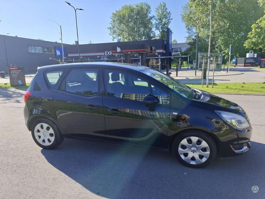 Melns Opel Meriva 2014 Panevēža, ar dzinēja tilpumu 1.60 L un nobraukumu 198 tūkst. km par 3200 €, foto 9 vietnē AUTOMOTO.COM.LV