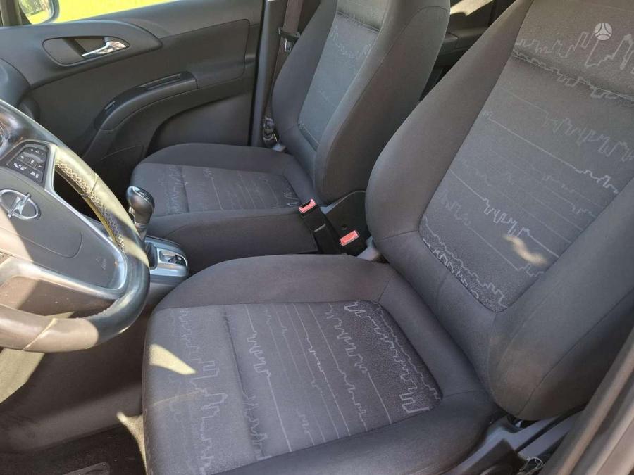 Melns Opel Meriva 2014 Panevēža, ar dzinēja tilpumu 1.60 L un nobraukumu 198 tūkst. km par 3200 €, foto 14 vietnē AUTOMOTO.COM.LV