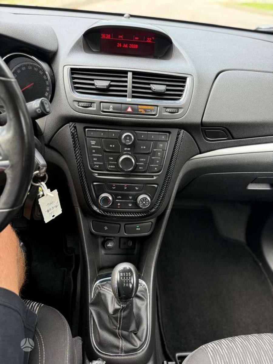 Melns Opel Meriva 2014 Tauragė, ar dzinēja tilpumu 1.69 L un nobraukumu 207 tūkst. km par 4900 €, foto 14 vietnē AUTOMOTO.COM.LV