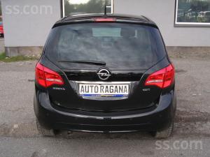 Black Opel Meriva 2015 in Riga, with an engine capacity of 1.70 L and mileage of 0 thousand km for 7450 €, photo 6 on AUTOMOTO.COM.LV