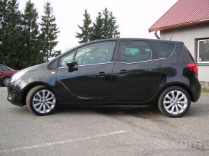 Black Opel Meriva 2015 in Riga, with an engine capacity of 1.70 L and mileage of 0 thousand km for 7450 €, photo 8 on AUTOMOTO.COM.LV