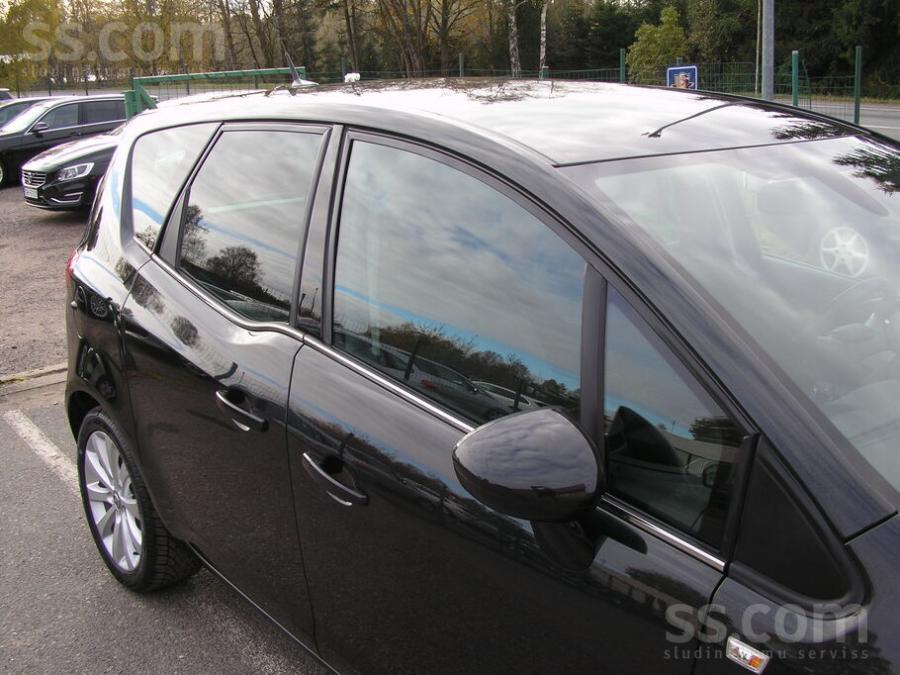 Black Opel Meriva 2015 in Riga, with an engine capacity of 1.70 L and mileage of 0 thousand km for 7450 €, photo 11 on AUTOMOTO.COM.LV