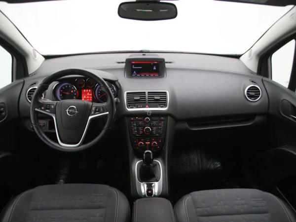 Black Opel Meriva 2015 in Vilnius, with an engine capacity of 1.40 L and mileage of 202 thousand km for 6399 €, photo 2 on AUTOMOTO.COM.LV