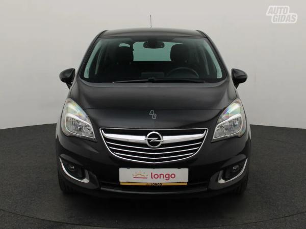 Black Opel Meriva 2015 in Vilnius, with an engine capacity of 1.40 L and mileage of 202 thousand km for 6399 €, photo 3 on AUTOMOTO.COM.LV