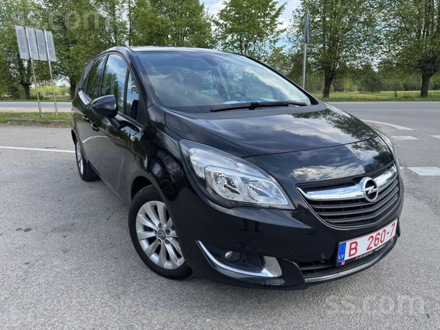 Melns Opel Meriva 2015 Ogre, ar dzinēja tilpumu 1.60 L un nobraukumu 172 tūkst. km par 5550 €, foto 3 vietnē AUTOMOTO.COM.LV