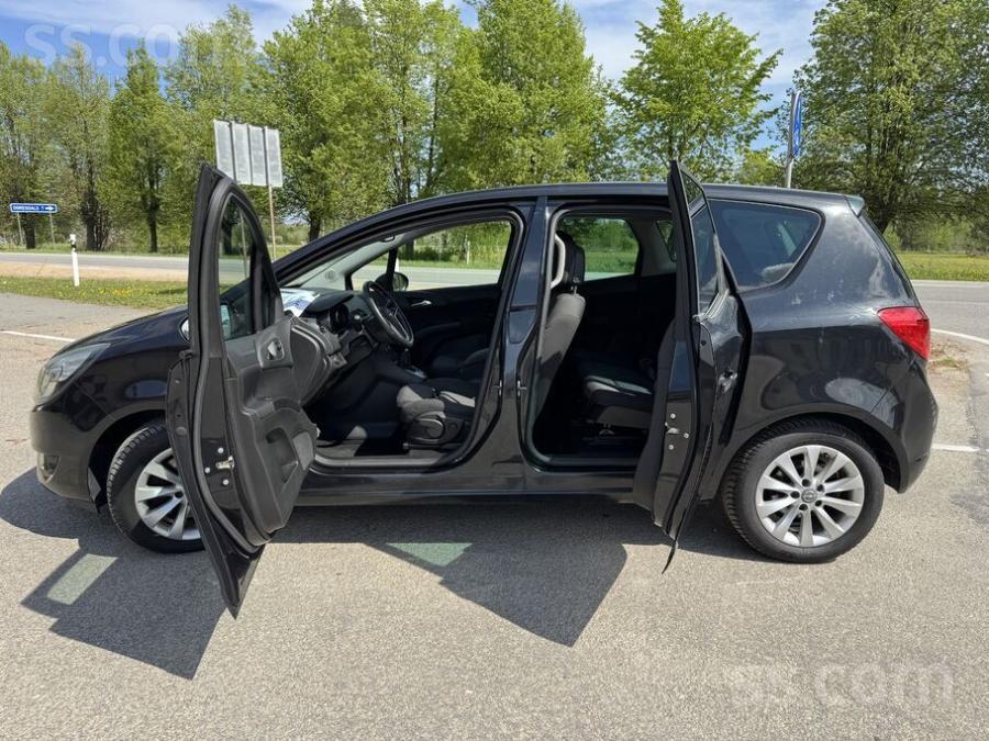Melns Opel Meriva 2015 Ogre, ar dzinēja tilpumu 1.60 L un nobraukumu 172 tūkst. km par 5550 €, foto 13 vietnē AUTOMOTO.COM.LV