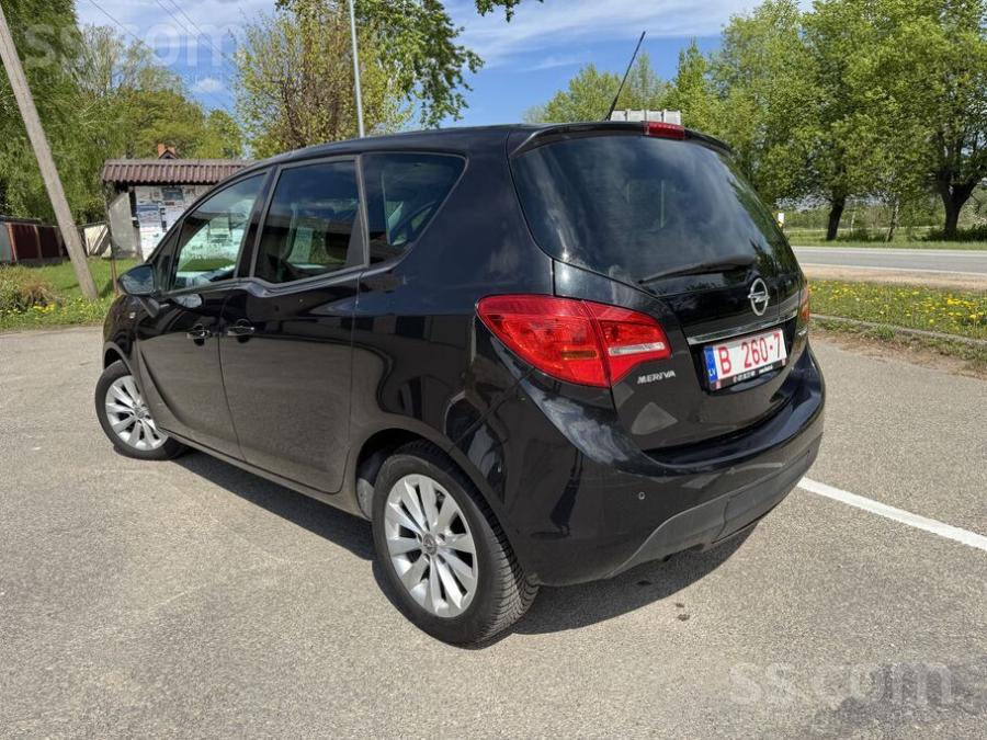 Melns Opel Meriva 2015 Ogre, ar dzinēja tilpumu 1.60 L un nobraukumu 172 tūkst. km par 5550 €, foto 15 vietnē AUTOMOTO.COM.LV