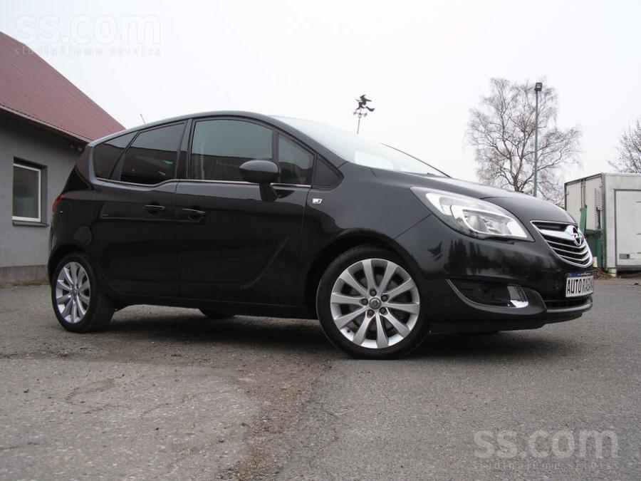 Черный Опель Мерива 2015 в Рига, объемом двигателя 1.70 л и пробегом 0 тыс. км за 6750 €, фото 1 на AUTOMOTO.COM.LV