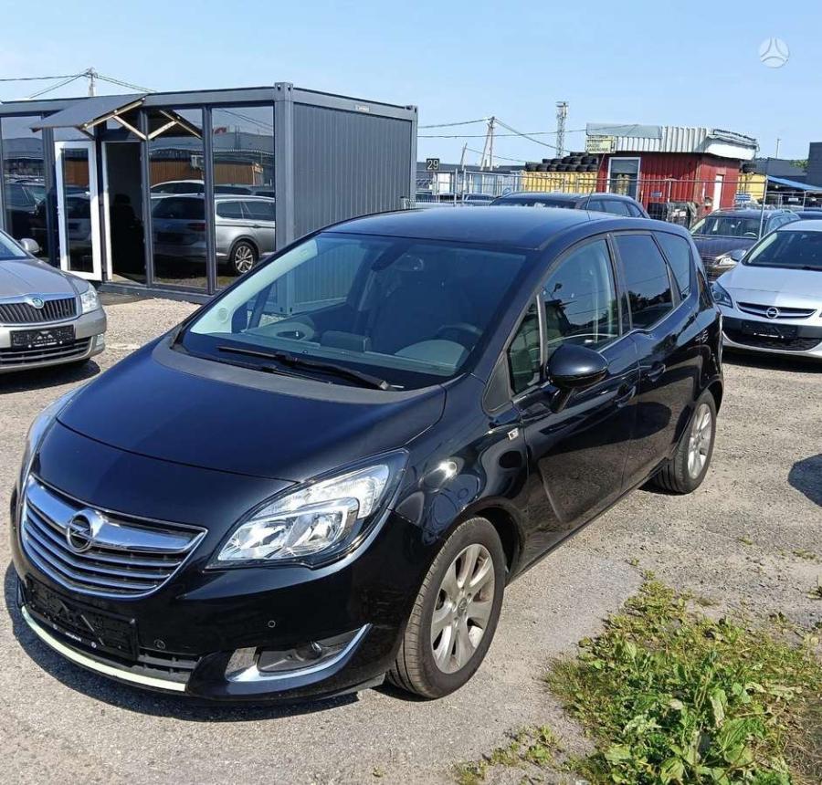 Melns Opel Meriva 2015 Kauņa, ar dzinēja tilpumu 1.60 L un nobraukumu 212 tūkst. km par 2750 €, foto 1 vietnē AUTOMOTO.COM.LV