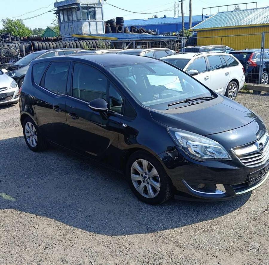 Melns Opel Meriva 2015 Kauņa, ar dzinēja tilpumu 1.60 L un nobraukumu 212 tūkst. km par 2750 €, foto 3 vietnē AUTOMOTO.COM.LV