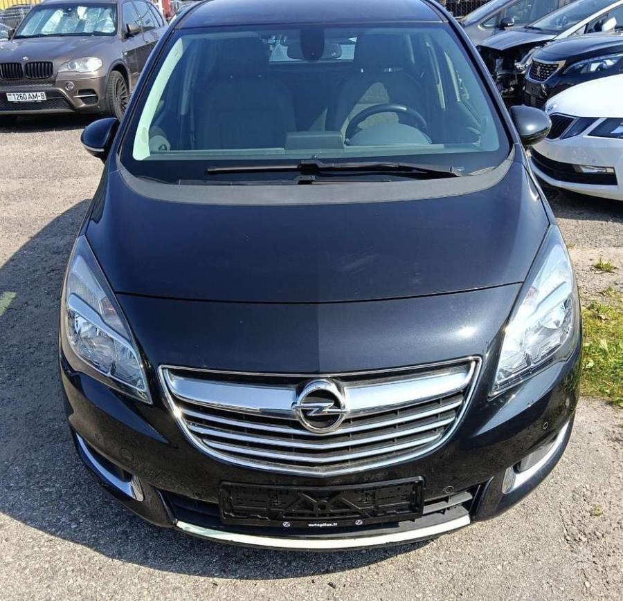 Melns Opel Meriva 2015 Kauņa, ar dzinēja tilpumu 1.60 L un nobraukumu 212 tūkst. km par 2750 €, foto 4 vietnē AUTOMOTO.COM.LV