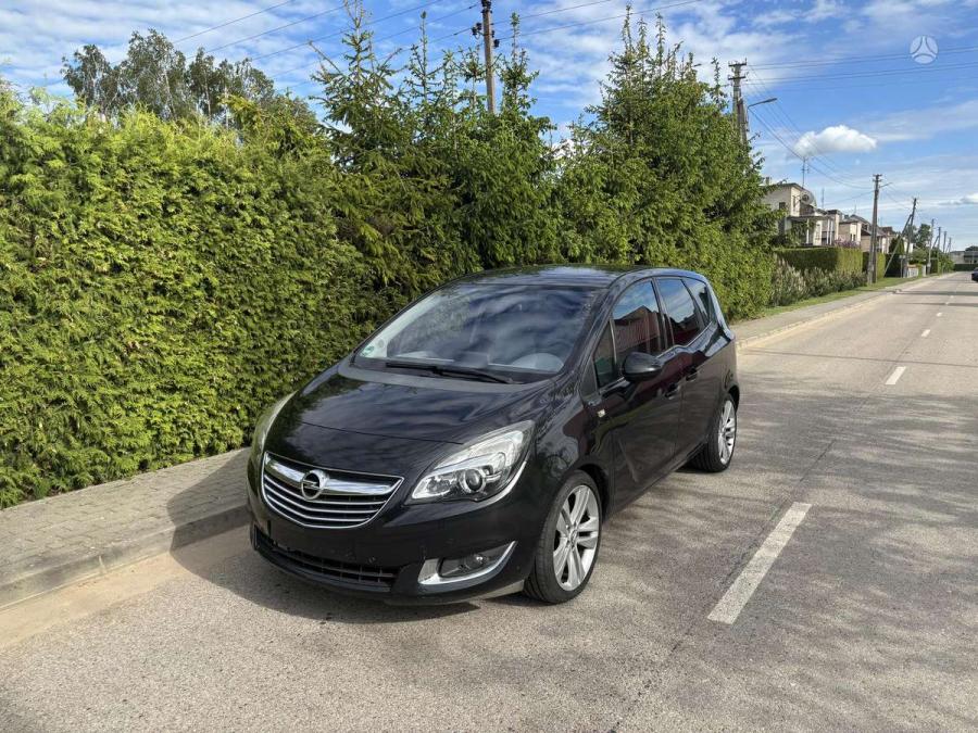 Melns Opel Meriva 2015 Jurbarkas, ar dzinēja tilpumu 1.60 L un nobraukumu 263 tūkst. km par 3600 €, foto 1 vietnē AUTOMOTO.COM.LV