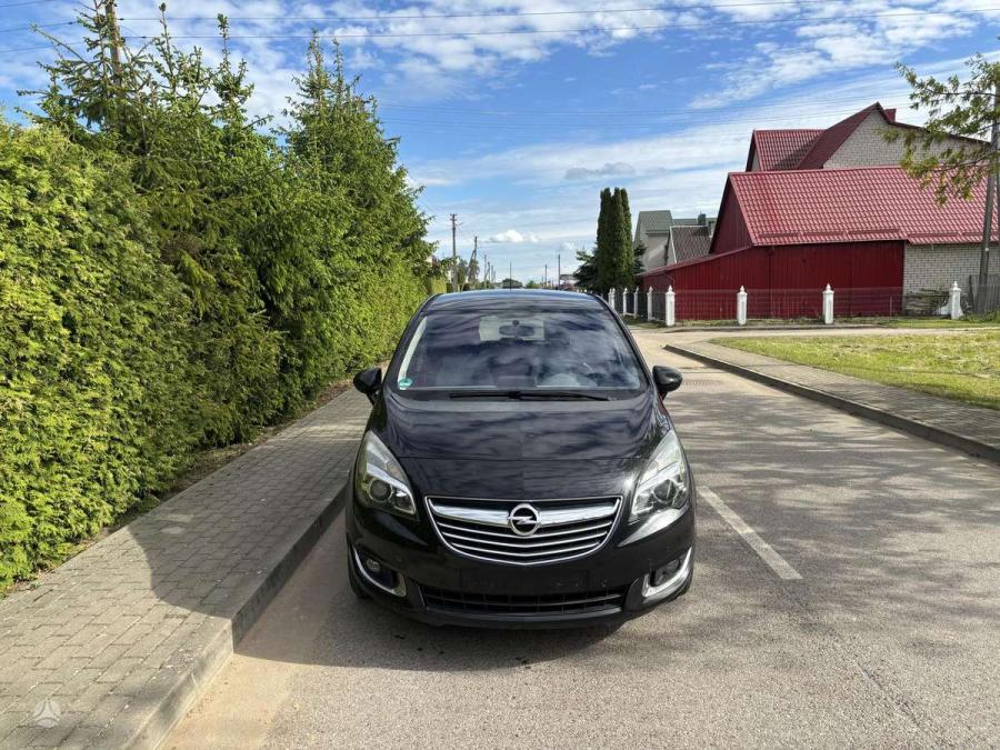 Melns Opel Meriva 2015 Jurbarkas, ar dzinēja tilpumu 1.60 L un nobraukumu 263 tūkst. km par 3600 €, foto 3 vietnē AUTOMOTO.COM.LV