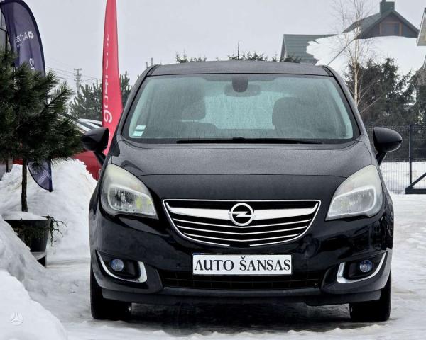 Black Opel Meriva 2016 in Taurage, with an engine capacity of 1.36 L and mileage of 185 thousand km for 4450 €, photo 1 on AUTOMOTO.COM.LV
