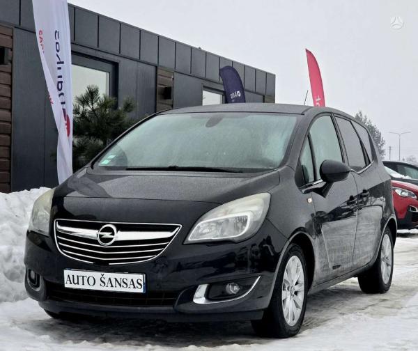 Black Opel Meriva 2016 in Taurage, with an engine capacity of 1.36 L and mileage of 185 thousand km for 4450 €, photo 3 on AUTOMOTO.COM.LV