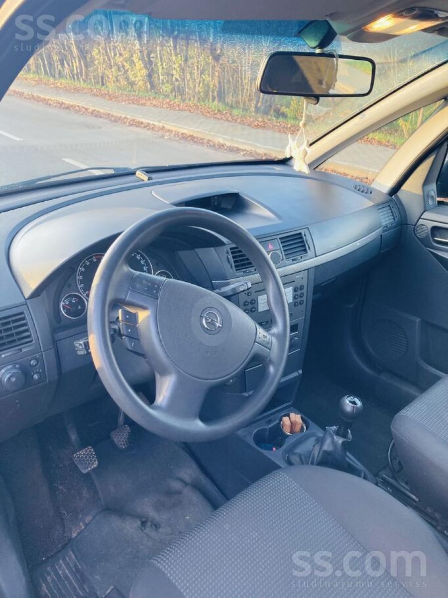 Melns Opel Meriva 2008 Ogre, ar dzinēja tilpumu 1.30 L un nobraukumu 0 tūkst. km par 1600 €, foto 4 vietnē AUTOMOTO.COM.LV