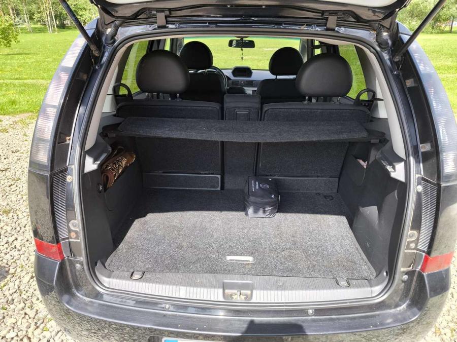 Melns Opel Meriva 2009 Šauļi, ar dzinēja tilpumu 1.80 L un nobraukumu 215 tūkst. km par 2000 €, foto 12 vietnē AUTOMOTO.COM.LV