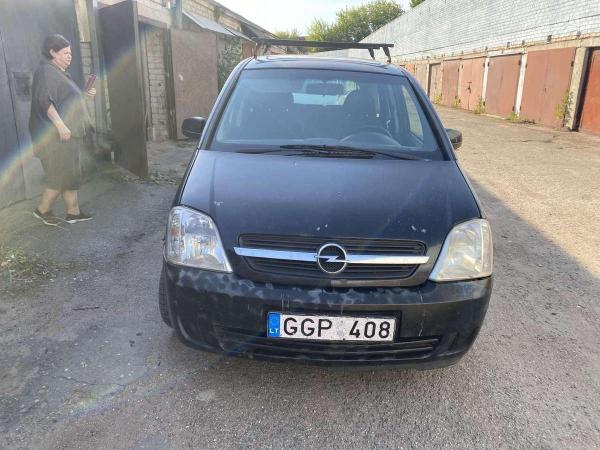 Melns Opel Meriva 2005 Viļņa, ar dzinēja tilpumu 1.60 L un nobraukumu 194 tūkst. km par 1200 €, foto 2 vietnē AUTOMOTO.COM.LV