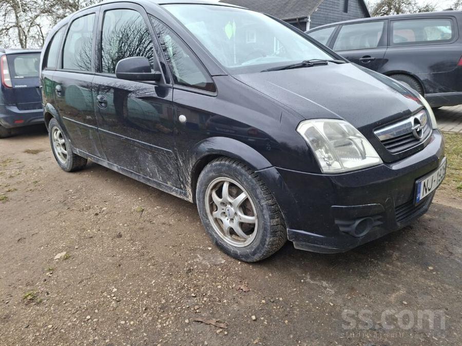 Melns Opel Meriva 2006 Saldus, ar dzinēja tilpumu 1.70 L un nobraukumu 320 tūkst. km par 350 €, foto 3 vietnē AUTOMOTO.COM.LV