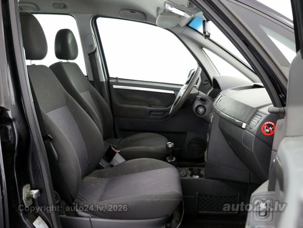 Black Opel Meriva 2006 in Tallinn, with an engine capacity of 1.20 L and mileage of 249 thousand km for 499 €, photo 6 on AUTOMOTO.COM.LV