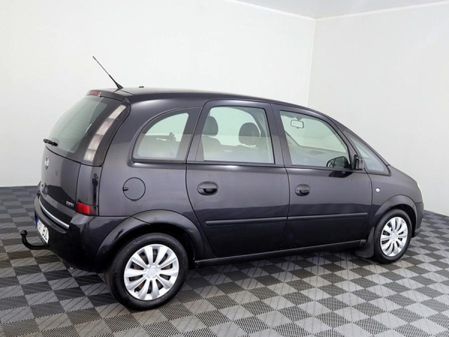 Black Opel Meriva 2006 in Tallinn, with an engine capacity of 1.20 L and mileage of 249 thousand km for 399 €, photo 4 on AUTOMOTO.COM.LV