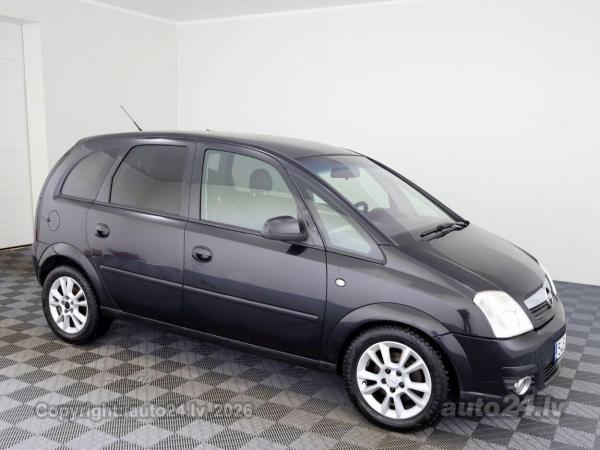 Black Opel Meriva 2007 in Tallinn, with an engine capacity of 1.70 L and mileage of 373 thousand km for 499 €, photo 1 on AUTOMOTO.COM.LV