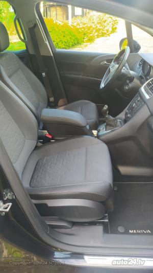 Melns Opel Meriva 2015 Kuresāre, ar dzinēja tilpumu 1.60 L un nobraukumu 158 tūkst. km par 6900 €, foto 10 vietnē AUTOMOTO.COM.LV