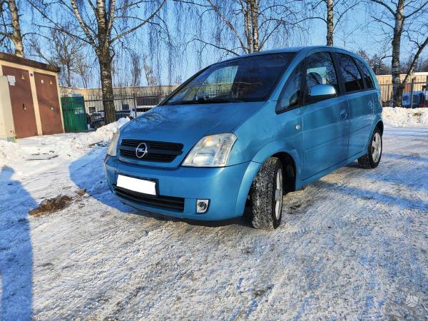 Blue Opel Meriva 2004 in Marijampole, with an engine capacity of 1.80 L and mileage of 278 thousand km for 800 €, photo 3 on AUTOMOTO.COM.LV