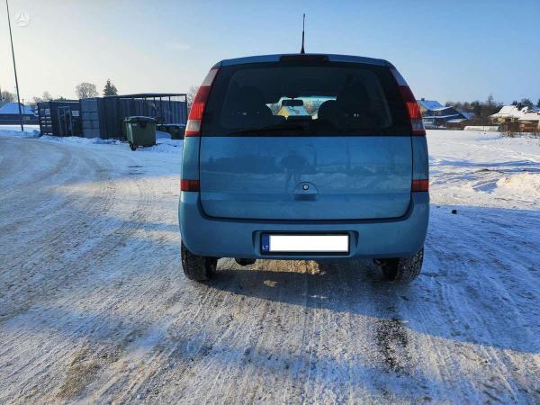 Blue Opel Meriva 2004 in Marijampole, with an engine capacity of 1.80 L and mileage of 278 thousand km for 800 €, photo 6 on AUTOMOTO.COM.LV