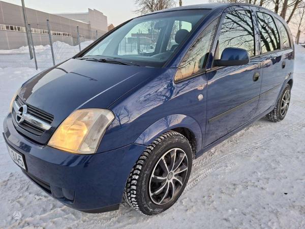 Zils Opel Meriva 2004 Plungė, ar dzinēja tilpumu 1.70 L un nobraukumu 182 tūkst. km par 950 €, foto 9 vietnē AUTOMOTO.COM.LV
