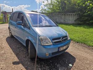Blue Opel Meriva 2004 in Vilnius, with an engine capacity of 1.80 L and mileage of 341 thousand km for 600 €, photo 3 on AUTOMOTO.COM.LV