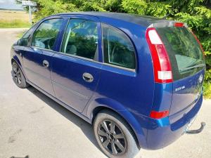 Blue Opel Meriva 2004 in Siauliai, with an engine capacity of 1.60 L and mileage of 173 thousand km for 950 €, photo 4 on AUTOMOTO.COM.LV