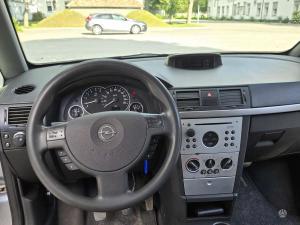 Blue Opel Meriva 2004 in Kretinga, with an engine capacity of 1.69 L and mileage of 186 thousand km for 999 €, photo 16 on AUTOMOTO.COM.LV