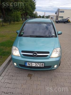 Blue Opel Meriva 2004 in Riga, with an engine capacity of 1.60 L and mileage of 204 thousand km for 750 €, photo  on AUTOMOTO.COM.LV