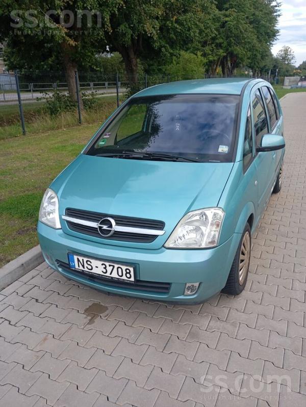 Opel Meriva 2004 Rīga vietnē Zils Opel Meriva 2004 Rīga, ar dzinēja tilpumu 1.60 L un nobraukumu 204 tūkst. km par 750 €, foto 6 vietnē AUTOMOTO.COM.LV