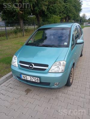 Blue Opel Meriva 2004 in Riga, with an engine capacity of 1.60 L and mileage of 204 thousand km for 750 €, photo 6 on AUTOMOTO.COM.LV