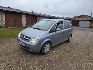 Zils Opel Meriva 2004 Liepāja, ar dzinēja tilpumu 1.70 L un nobraukumu 375 tūkst. km par 1000 €, foto  vietnē AUTOMOTO.COM.LV